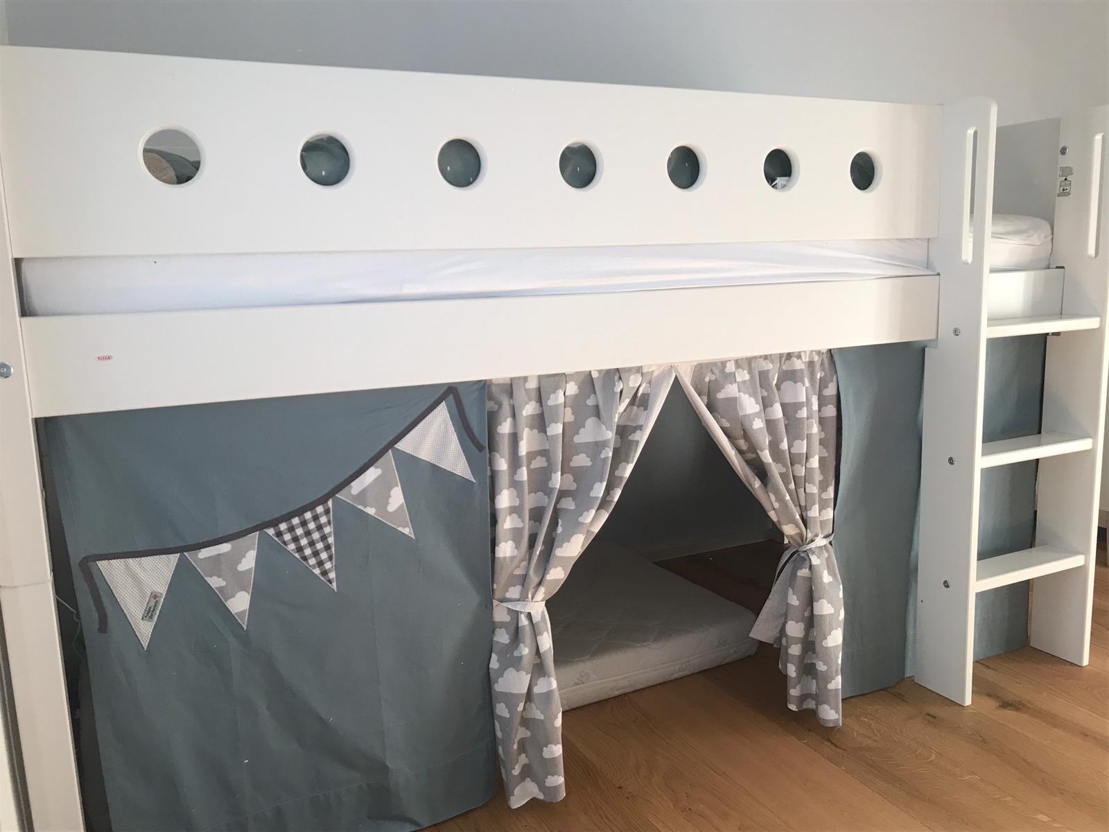 Elegantes Vorhang Fur Hochbett Bild